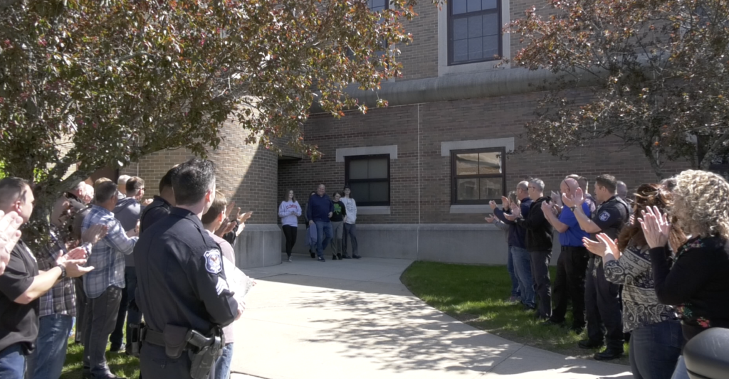VIDEO: Clarkstown Police Chief Ray McCullagh Retirement Walkout ...