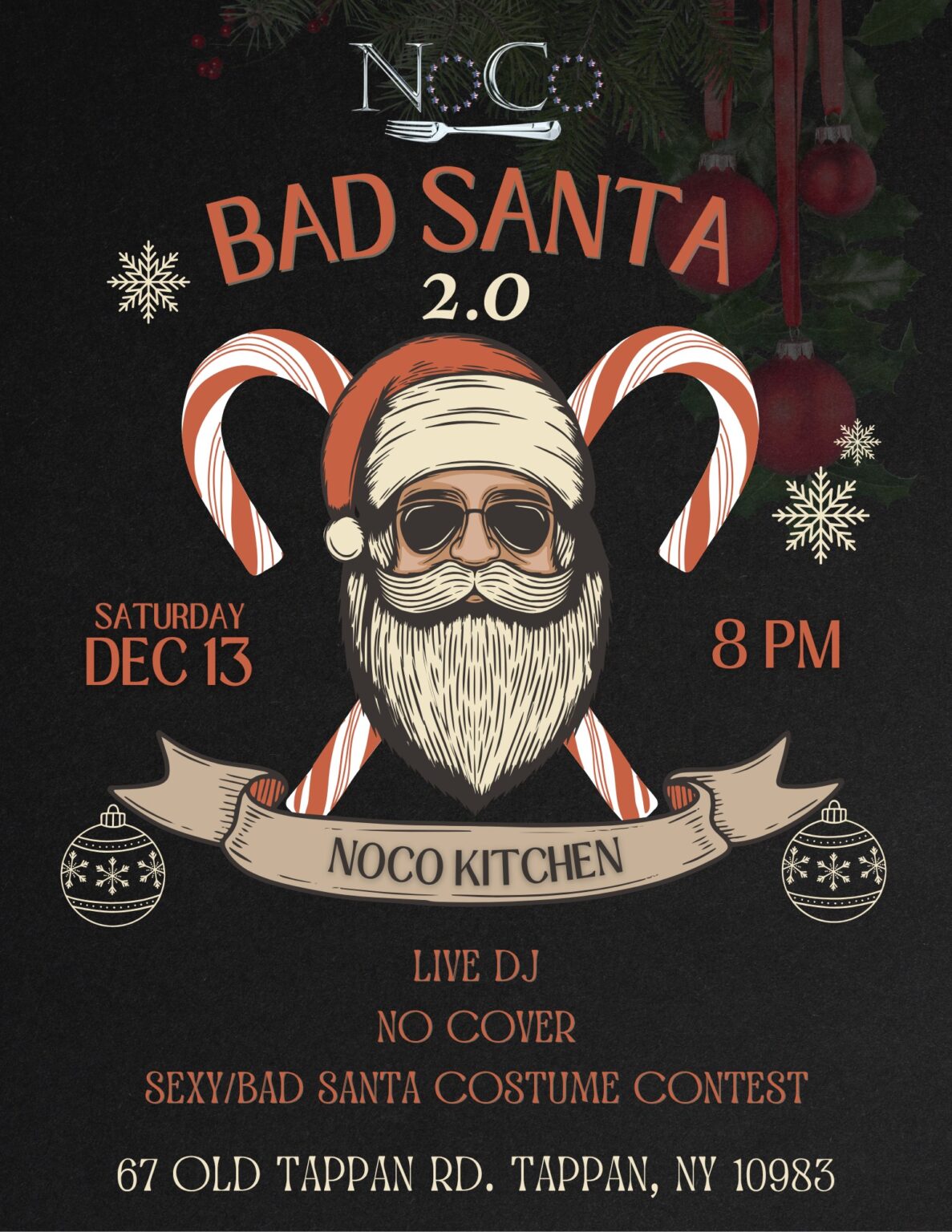 The Wildest Holiday Party in Tappan? Bad Santa 2.0 Hits NoCo Kitchen ...